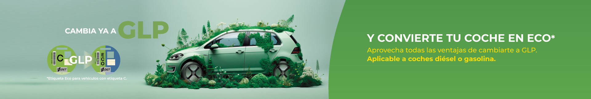 GLP: transforma tu coche y consigue tu etiqueta ECO