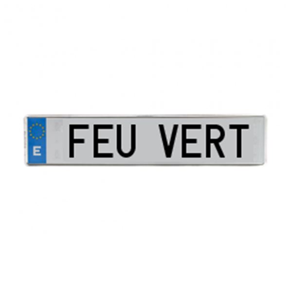 Placas de Matrícula - Accesorios y Matrículas homologadas | FEU VERT