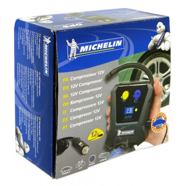 Mini compresor 12v digital Michelin - Feu Vert