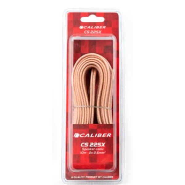 Blíster 10m cable altavoz Caliber 2x2,5mm - Feu Vert