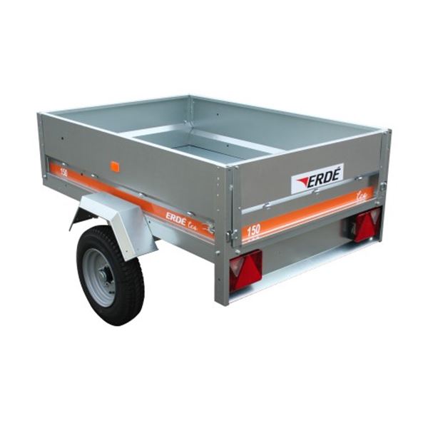 Remolque Erdé Eco 150 de carga multiusos - Feu Vert